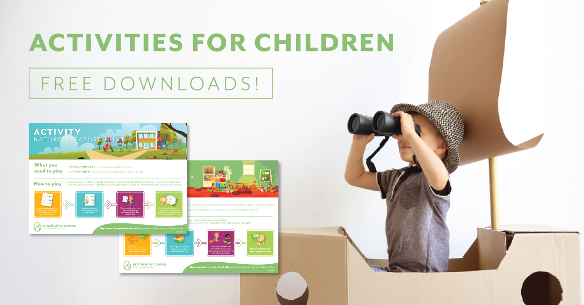 Activities for children while at home | Practical Outcomes