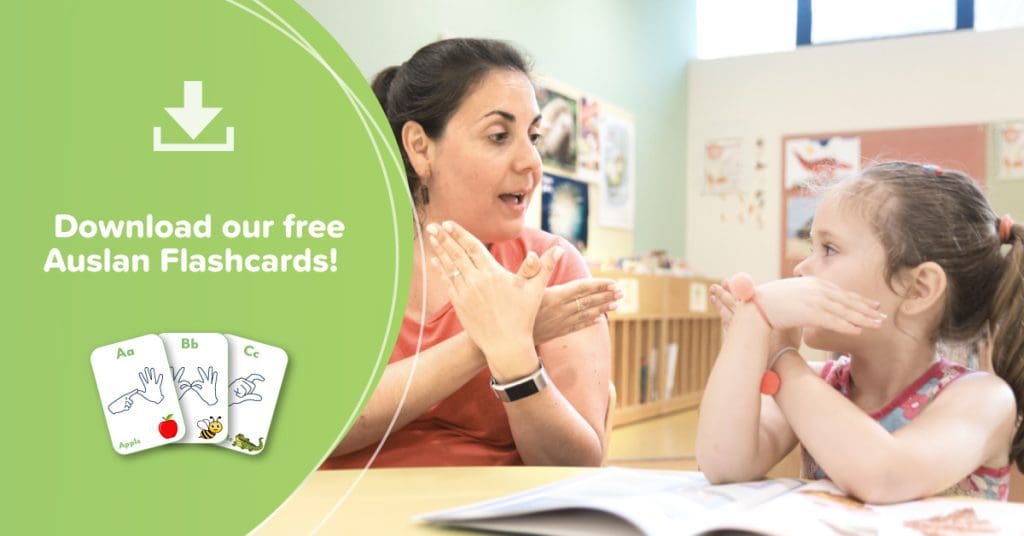Sign Language In Child Care + Auslan Flashcards | Practical Outcomes